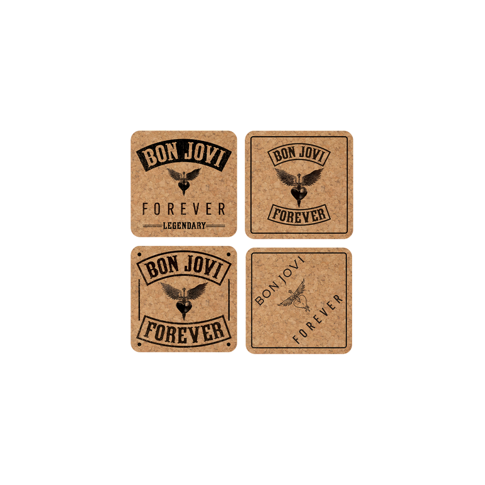 Forever Coaster Set - Bon Jovi Official Store